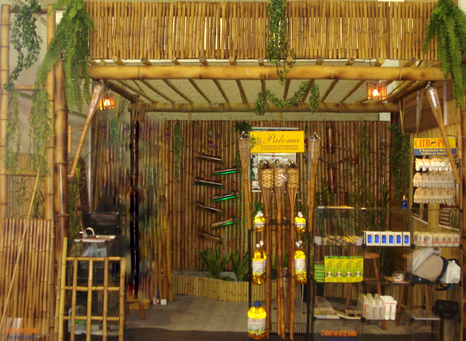 Bambu : Itarantam - Stands e Tetos